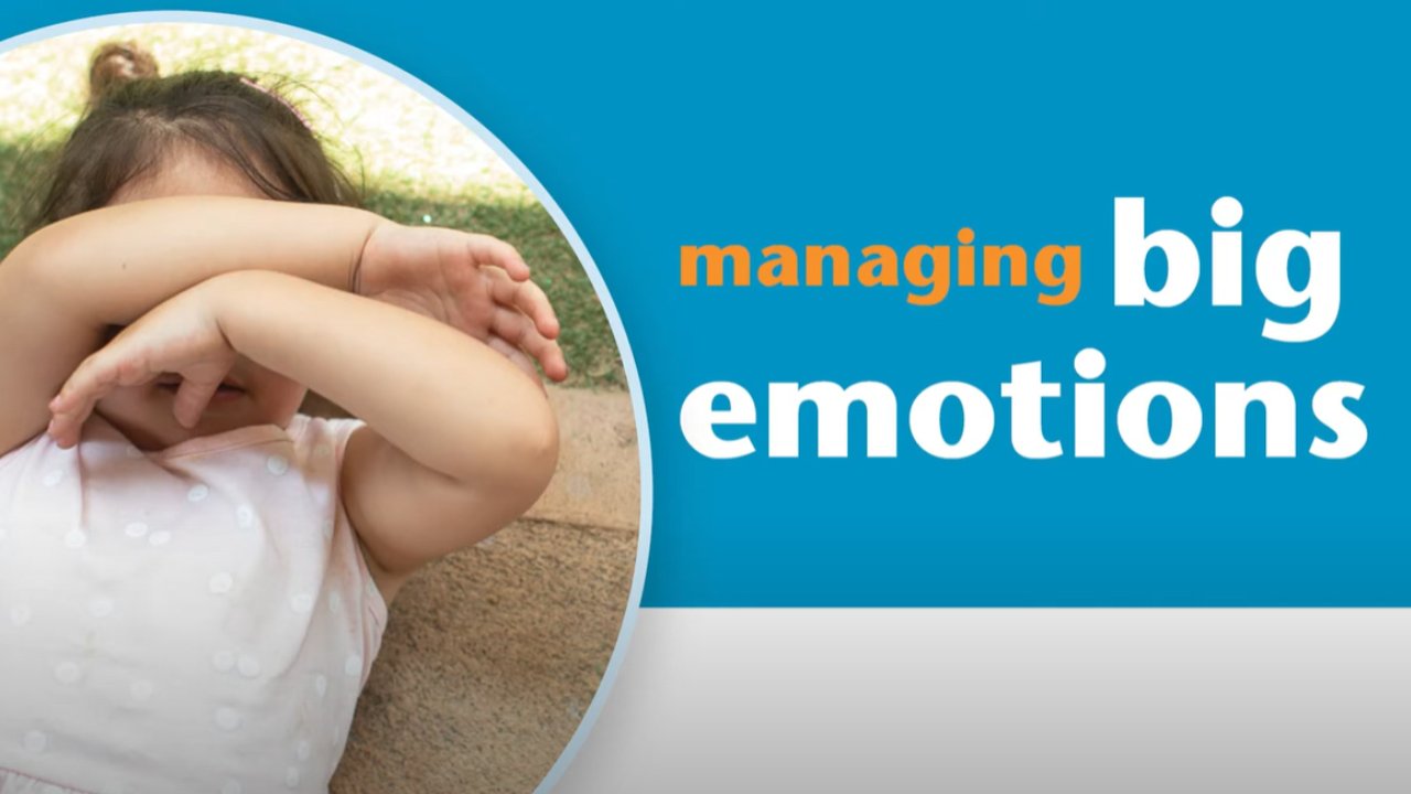 Managing big emotions | Parenting Videos | Village of Learning | | SDN ...